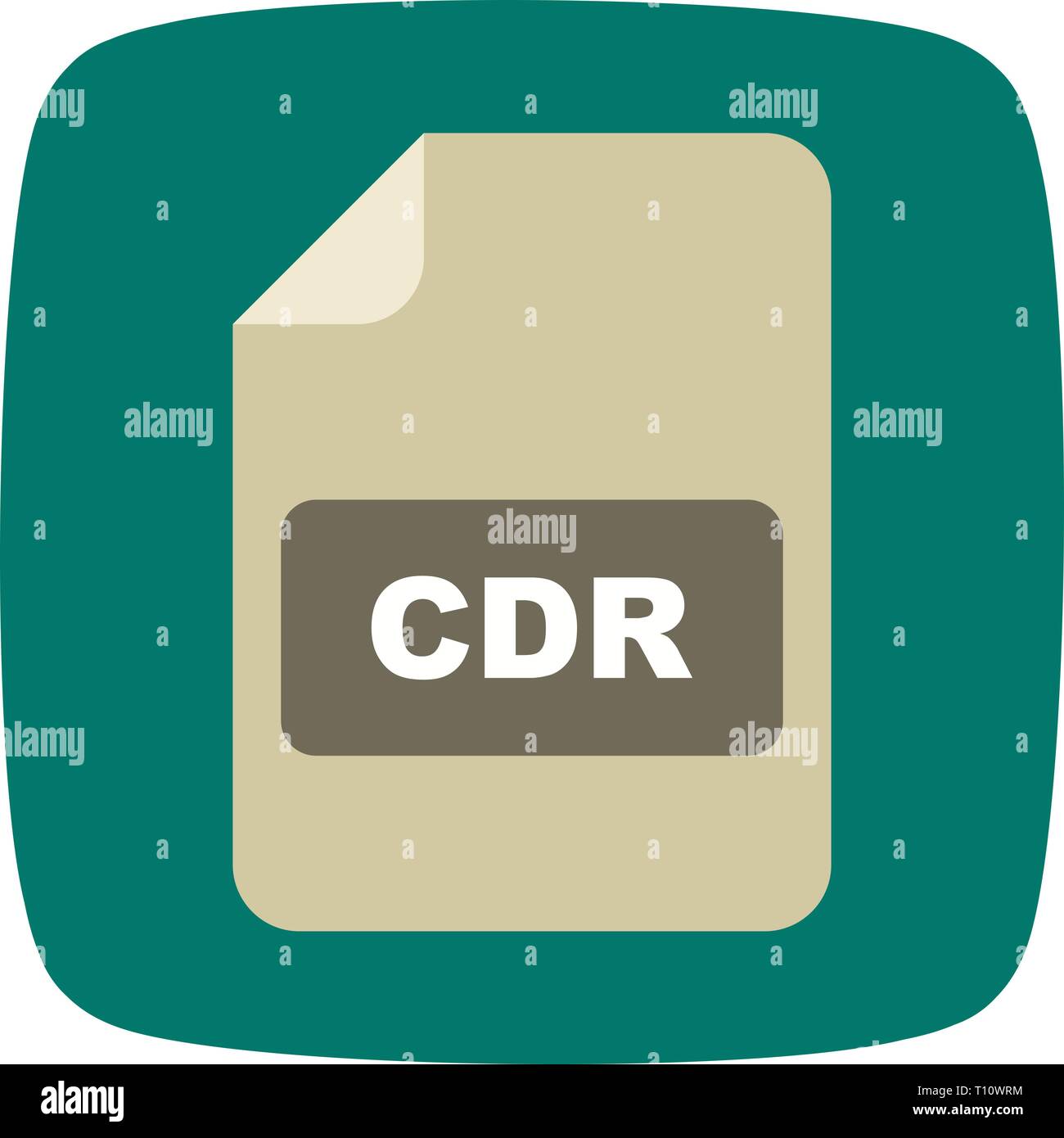Cdr icon hi-res stock photography and images - Alamy
