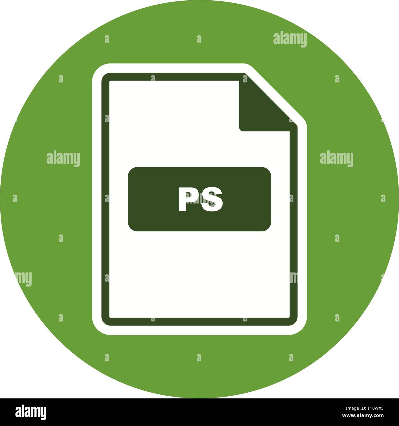 Ps file icon hi-res stock photography and images - Alamy