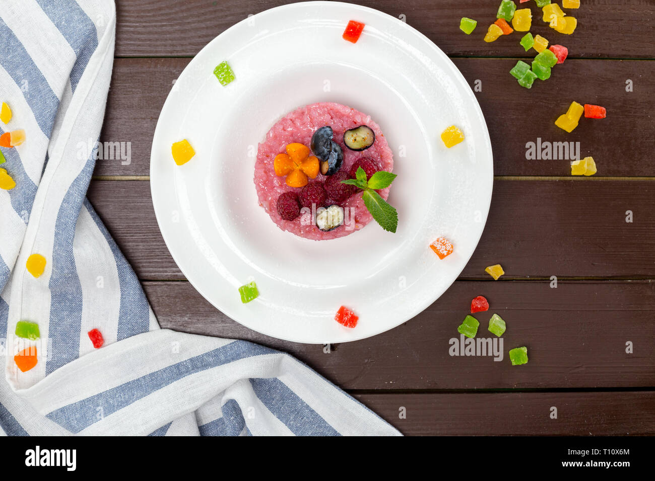 pink mochi japanese sweet rice treat Stock Photo - Alamy