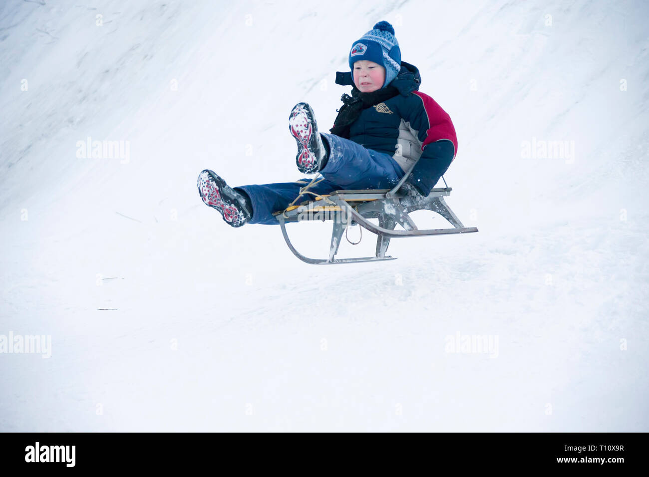 Retro park slide hi-res stock photography and images - Alamy