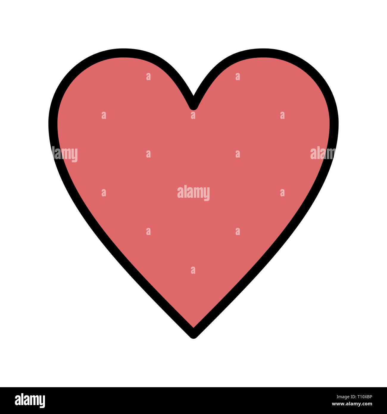 Illustration Favorite Icon Stock Photo - Alamy