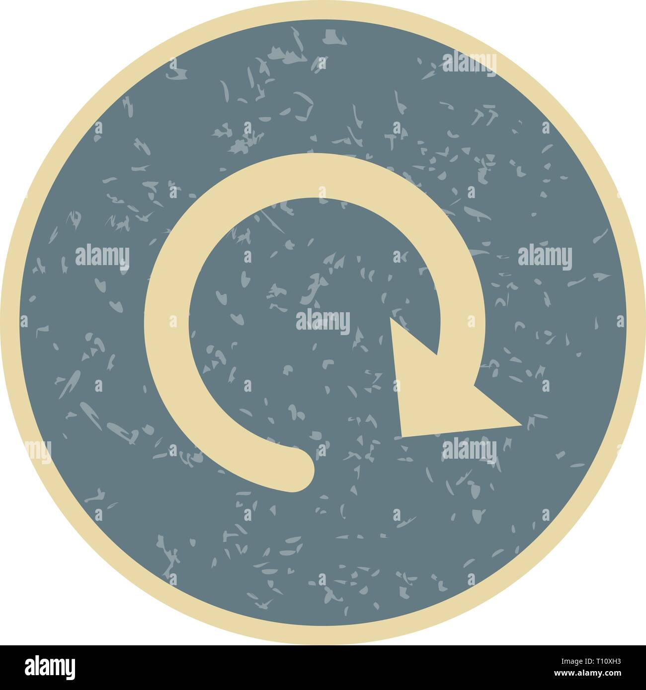 Illustration Reload Icon Stock Photo - Alamy