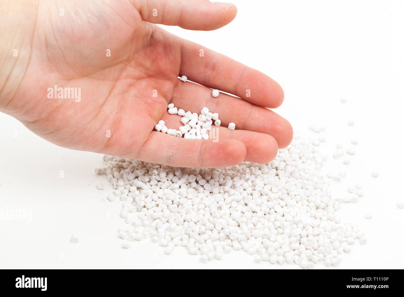 white polymer resin Stock Photo - Alamy