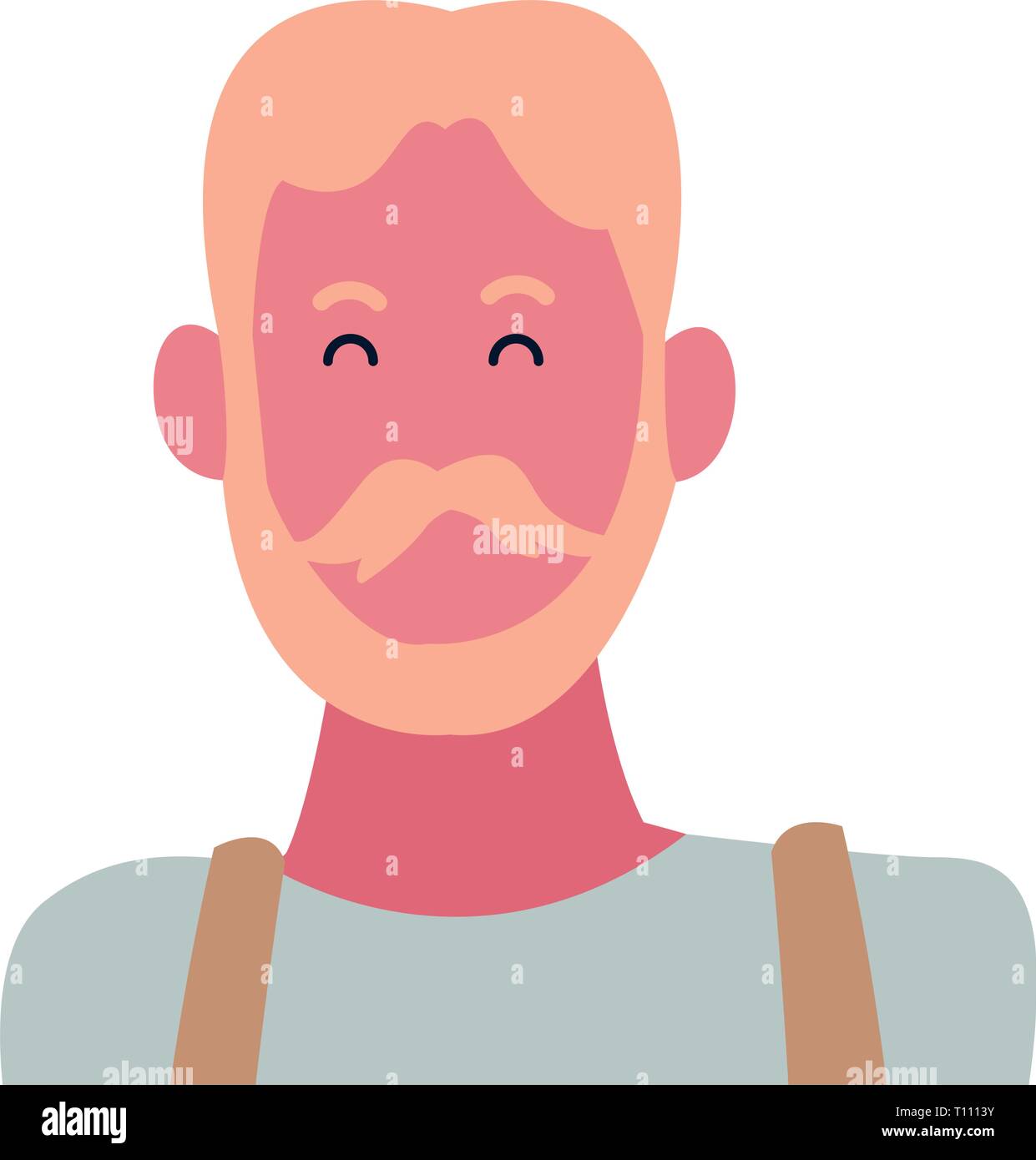 Old man smiling cartoon Stock Vector Image & Art - Alamy