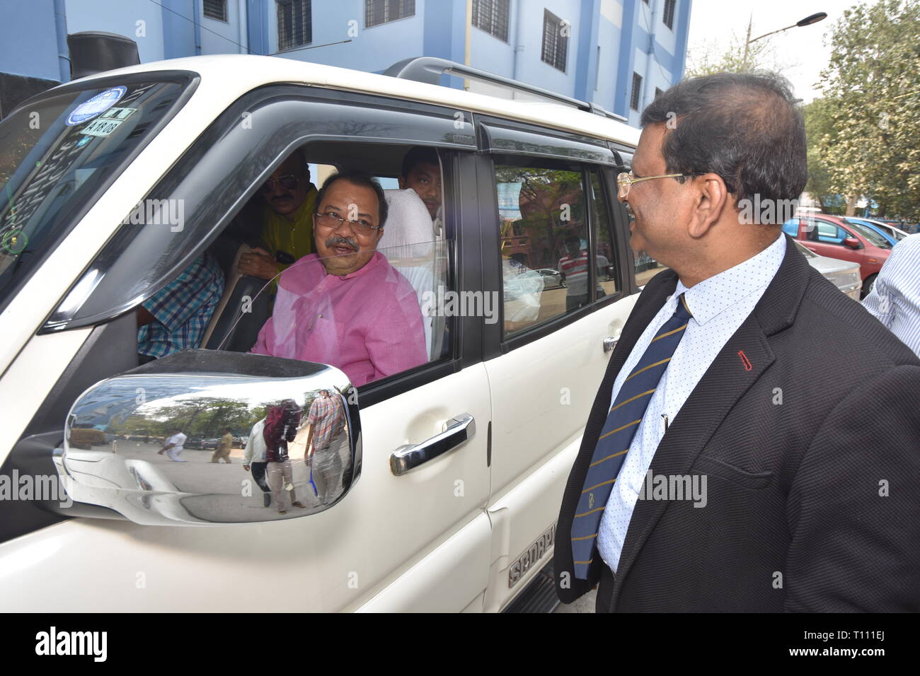 Indian politician car hi-res stock photography and images - Alamy