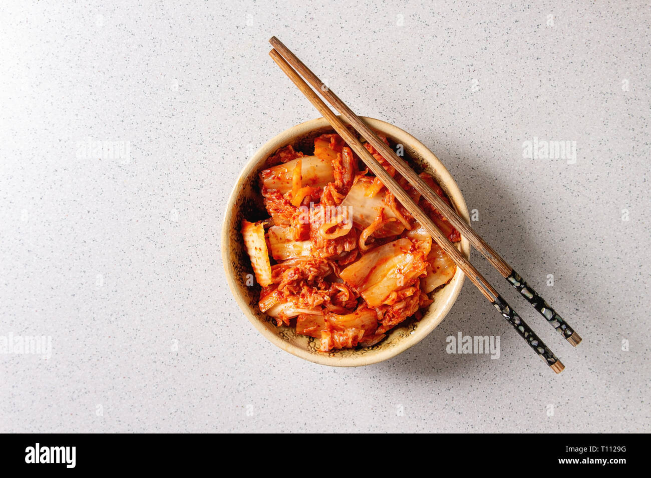 Korean appetizer kimchi Stock Photo - Alamy