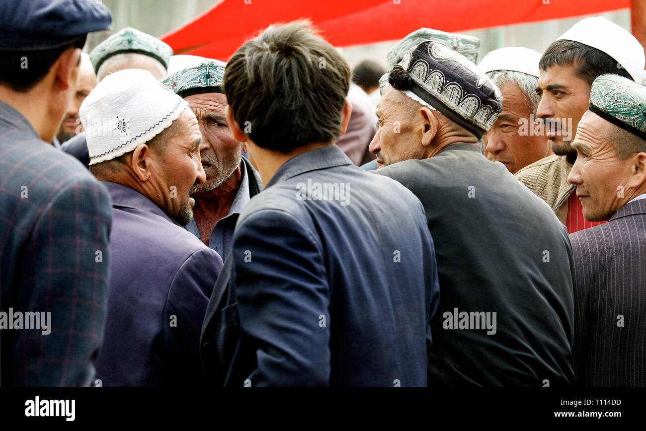 China xinjiang province kashgar sunday hi-res stock photography and ...