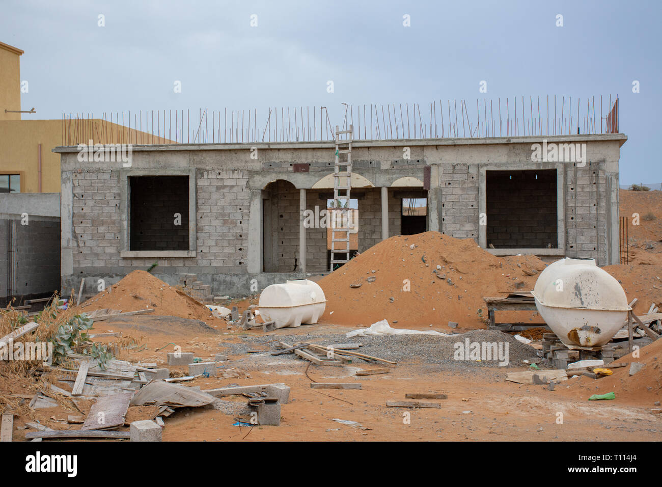 "RAK/RAK/UAE - 03/15/2019: Residential Housing Development in the ...