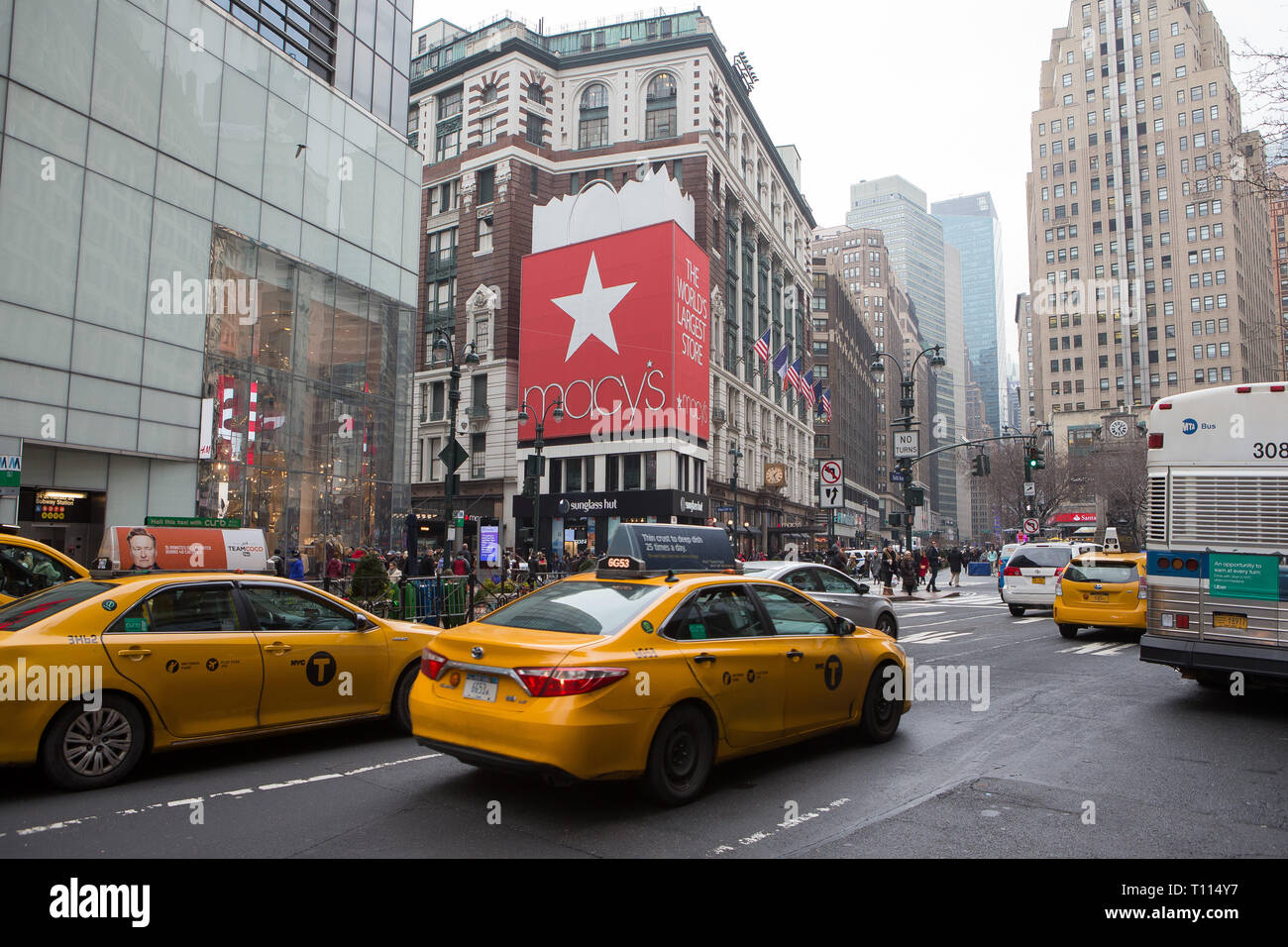 The Worlds largest flagship Macy's Department Store, 151 West 34th Street New York, NY 10001 ...