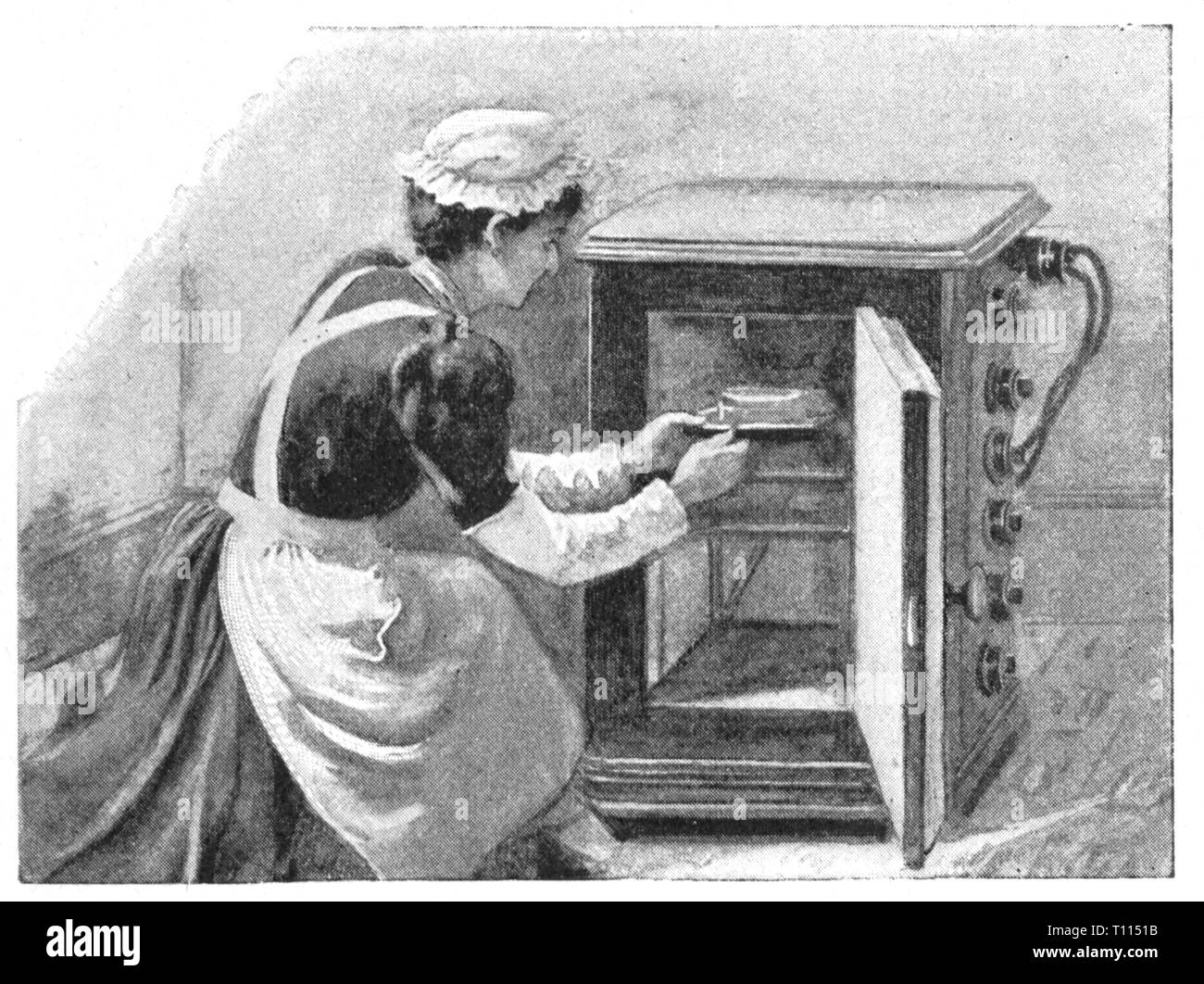 Oven drawing hi-res stock photography and images - Alamy