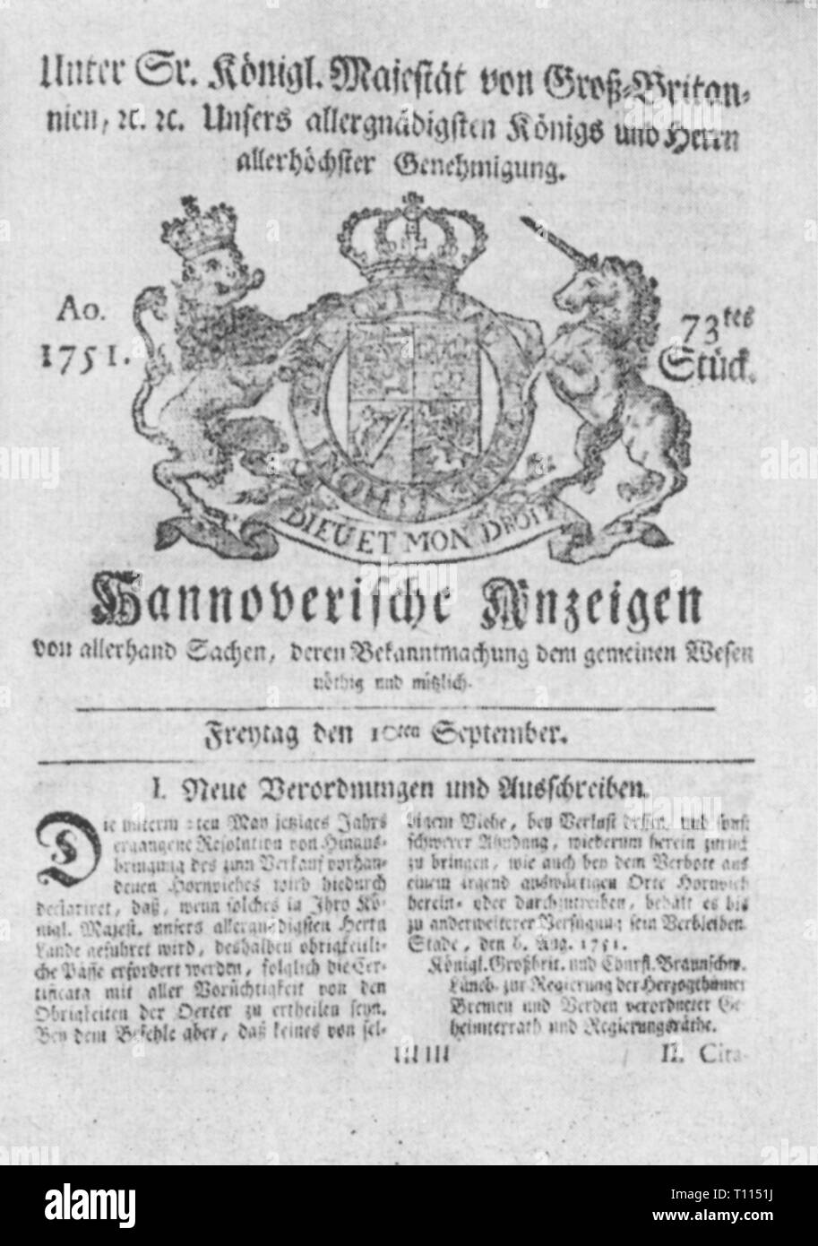 Coat of arms of hanover Black and White Stock Photos & Images - Alamy