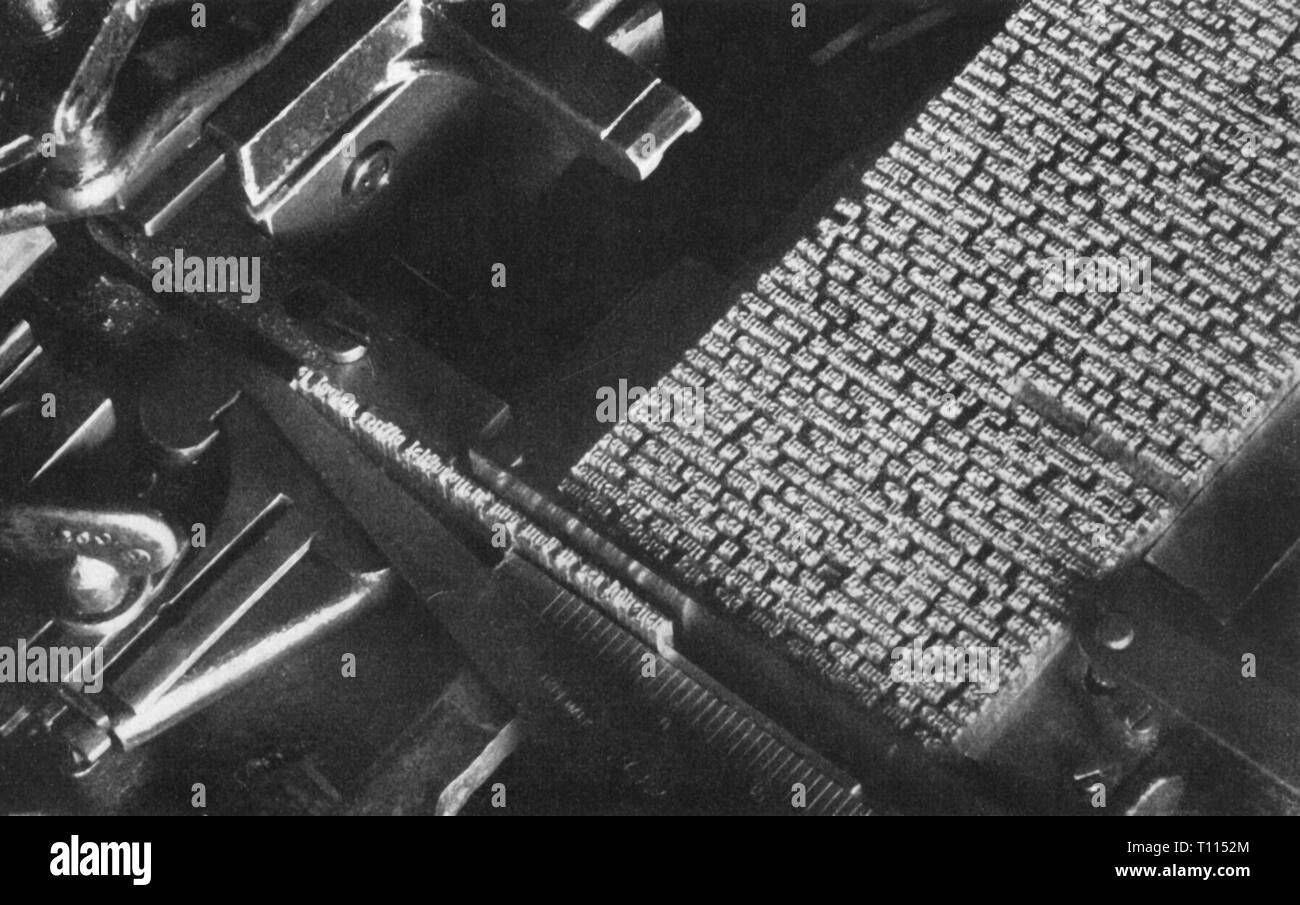 Letterpress hi-res stock photography and images - Alamy