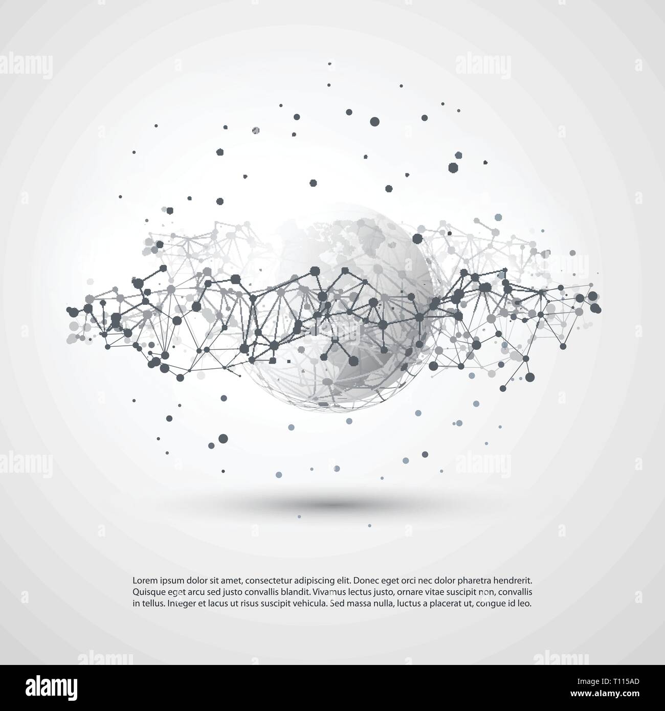 Black and White Modern Minimal Style Cloud Computing, Networks ...