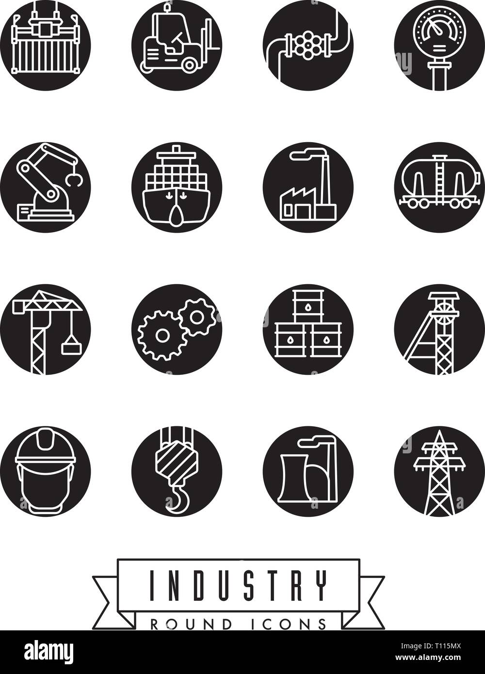 Industrial equipment Stock Vector Images - Alamy