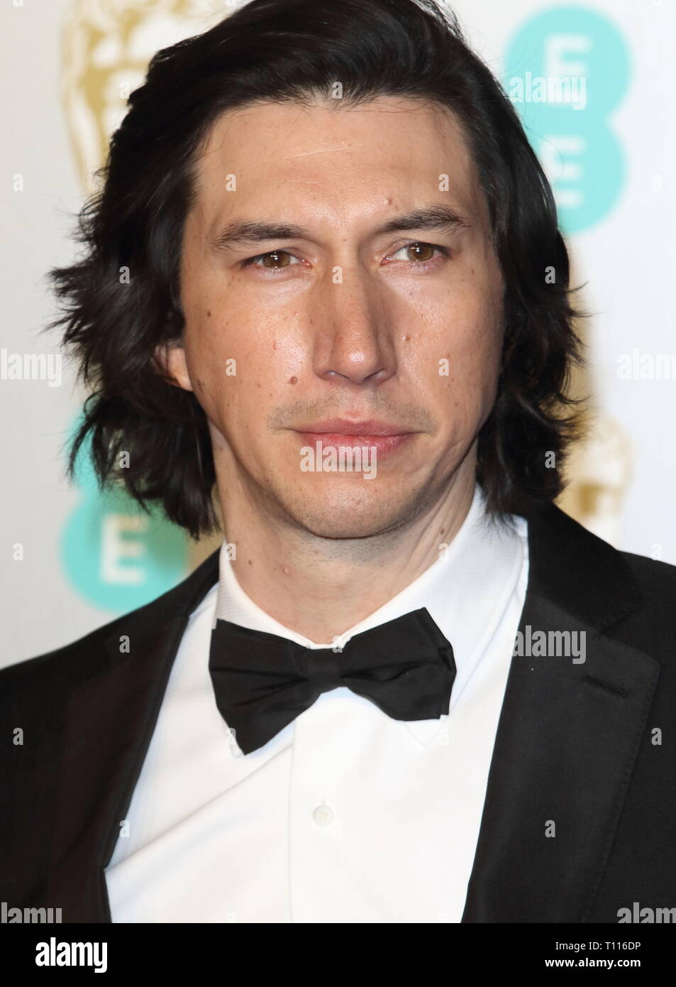 London, UK. Adam Driver at EE British Academy Film Awards 2019 at the ...