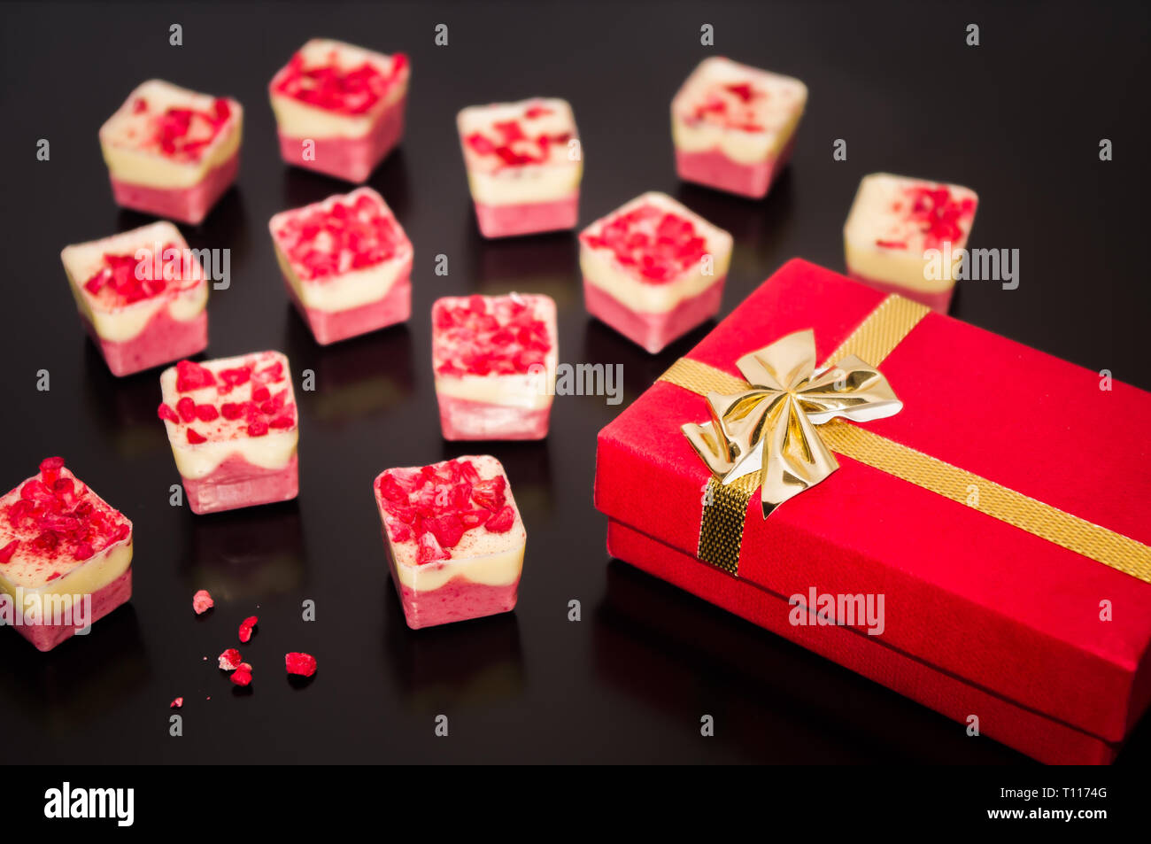 Gift pralines hi-res stock photography and images - Alamy
