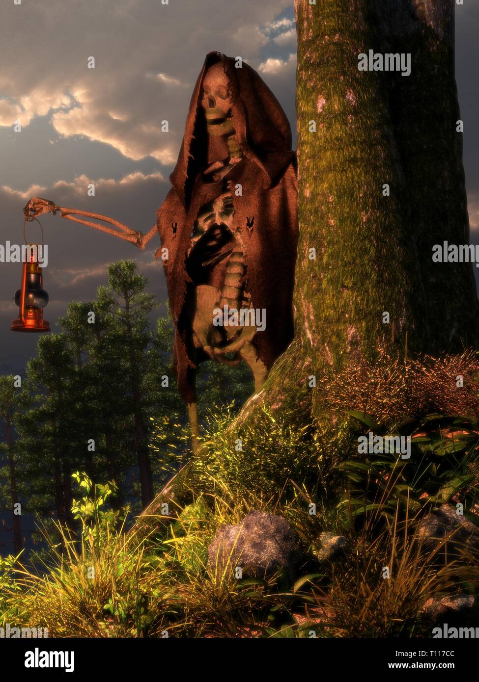 Skeleton emerges hi-res stock photography and images - Alamy