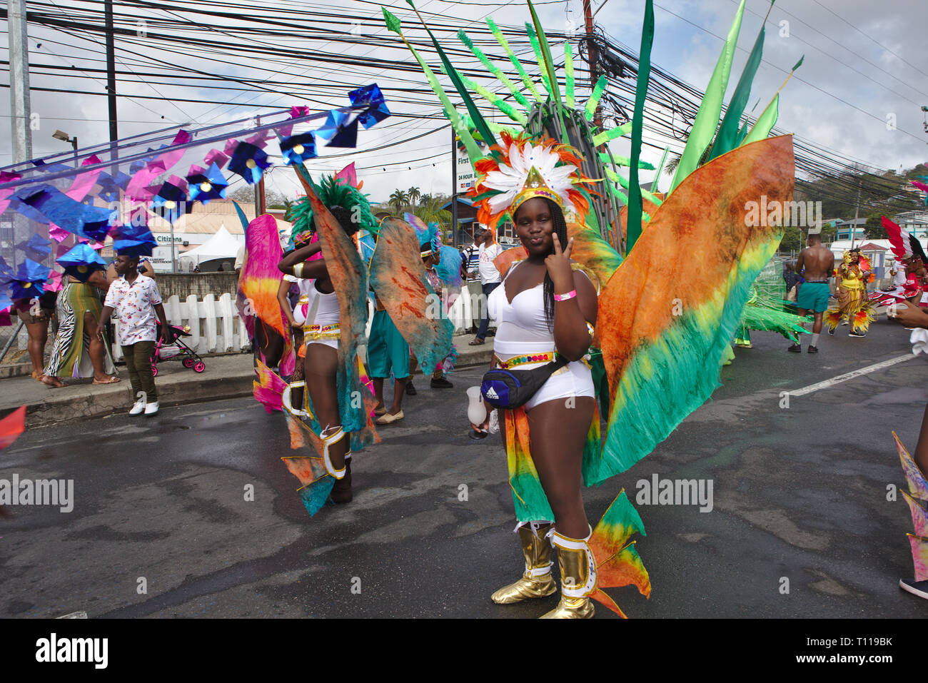 Carnival mas masquerade hi-res stock photography and images - Alamy