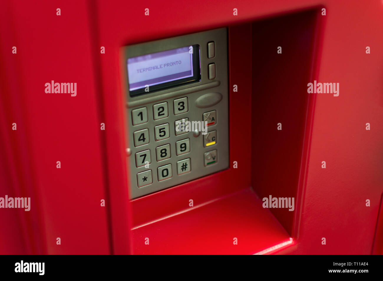 Bank atm card lock hi-res stock photography and images - Alamy