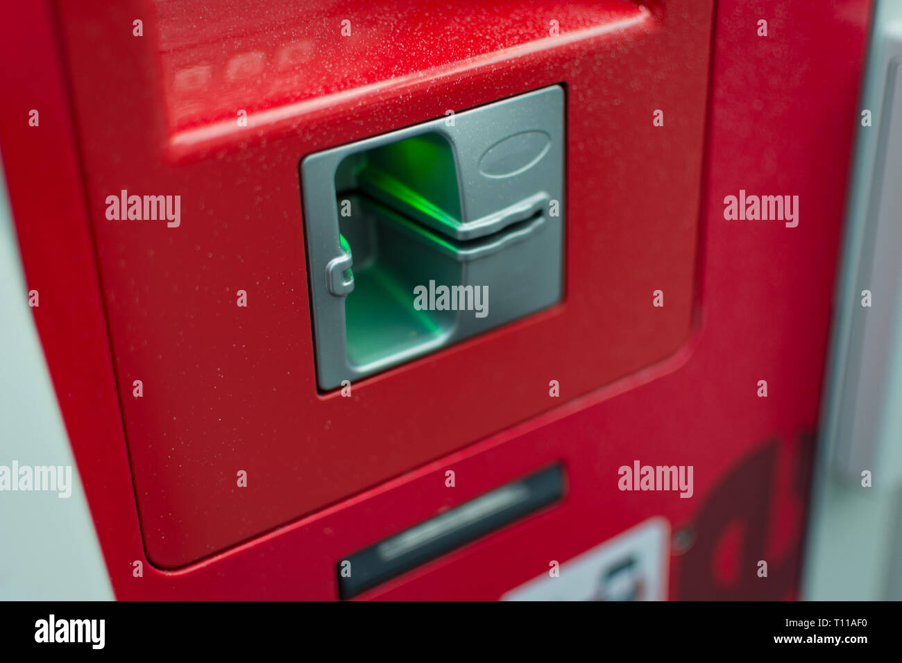 Bank atm card lock hi-res stock photography and images - Alamy