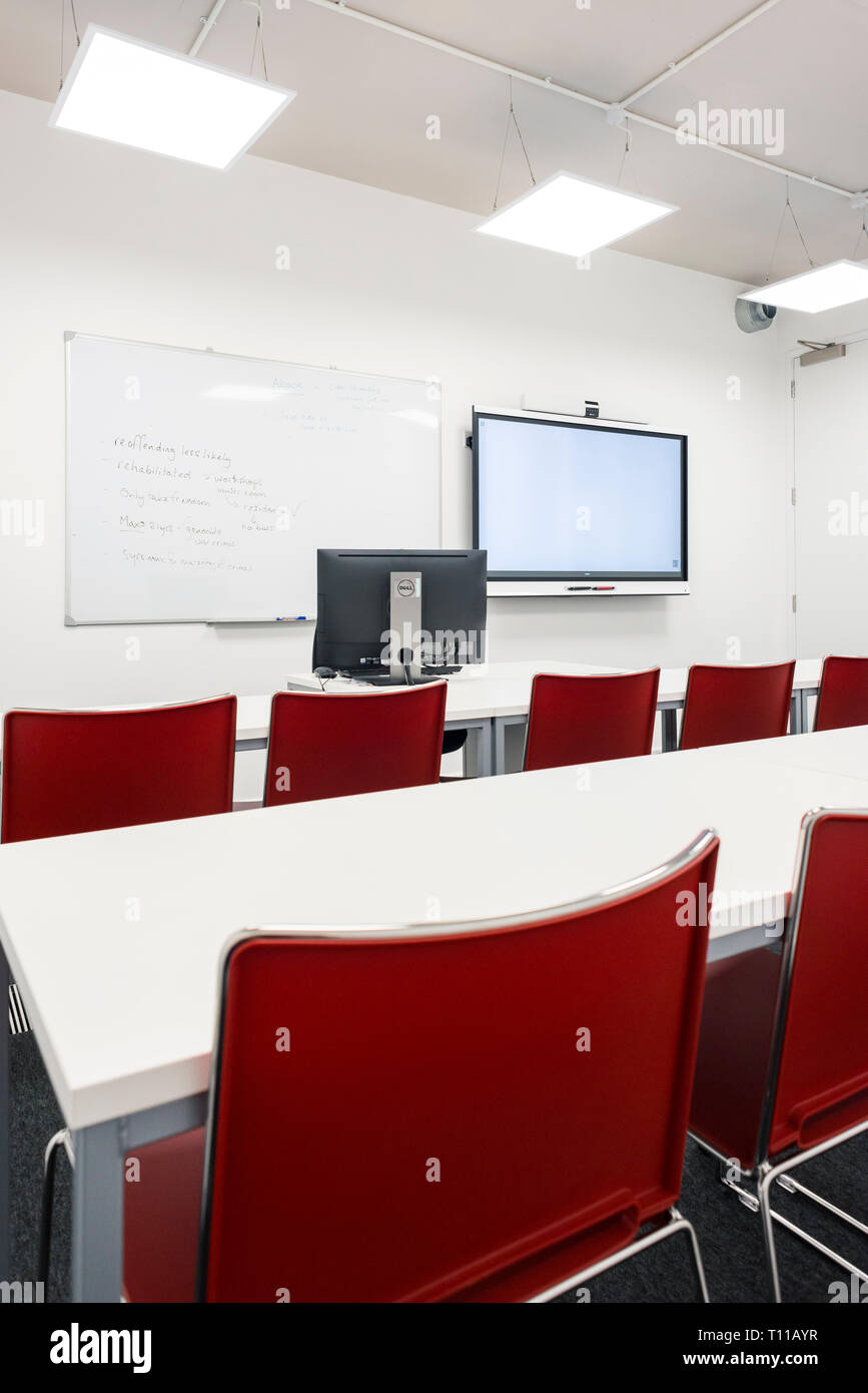 an empty class room in a school / college / university Stock Photo - Alamy