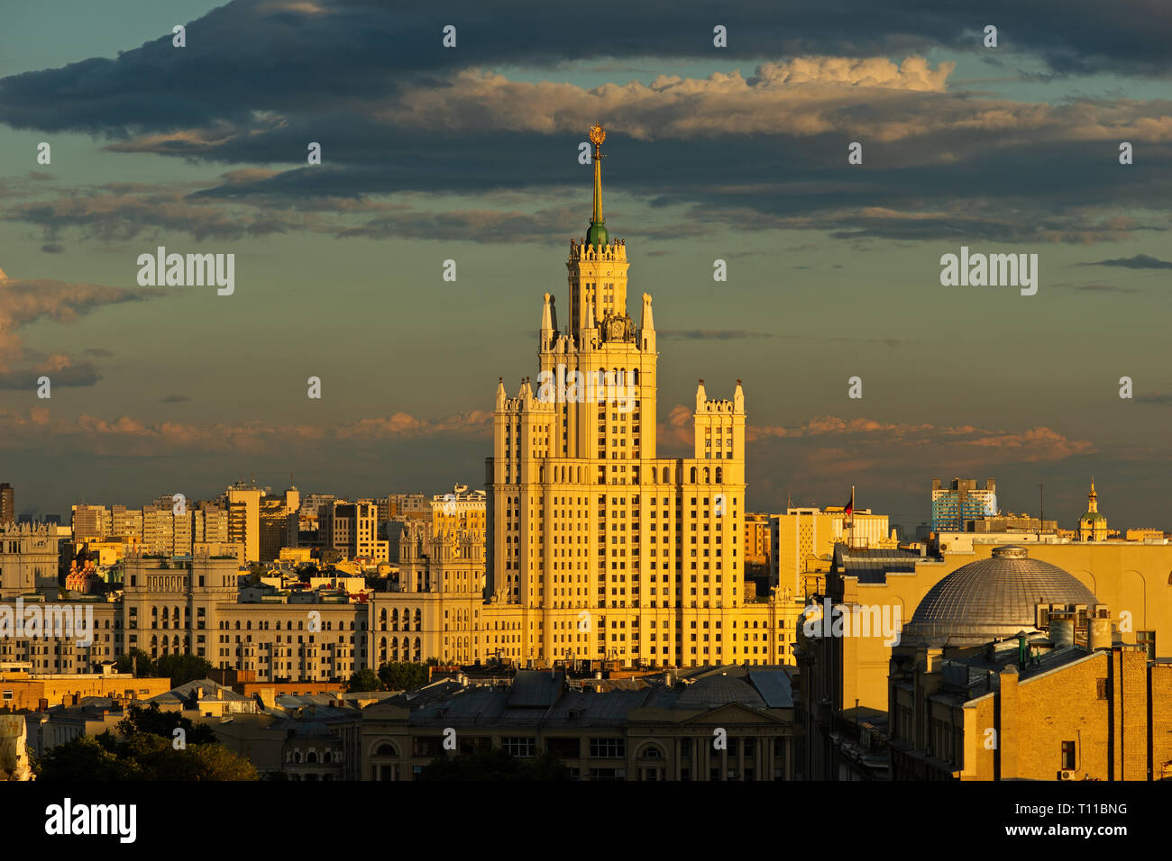 Seven stalins skyscrapers hi-res stock photography and images - Alamy