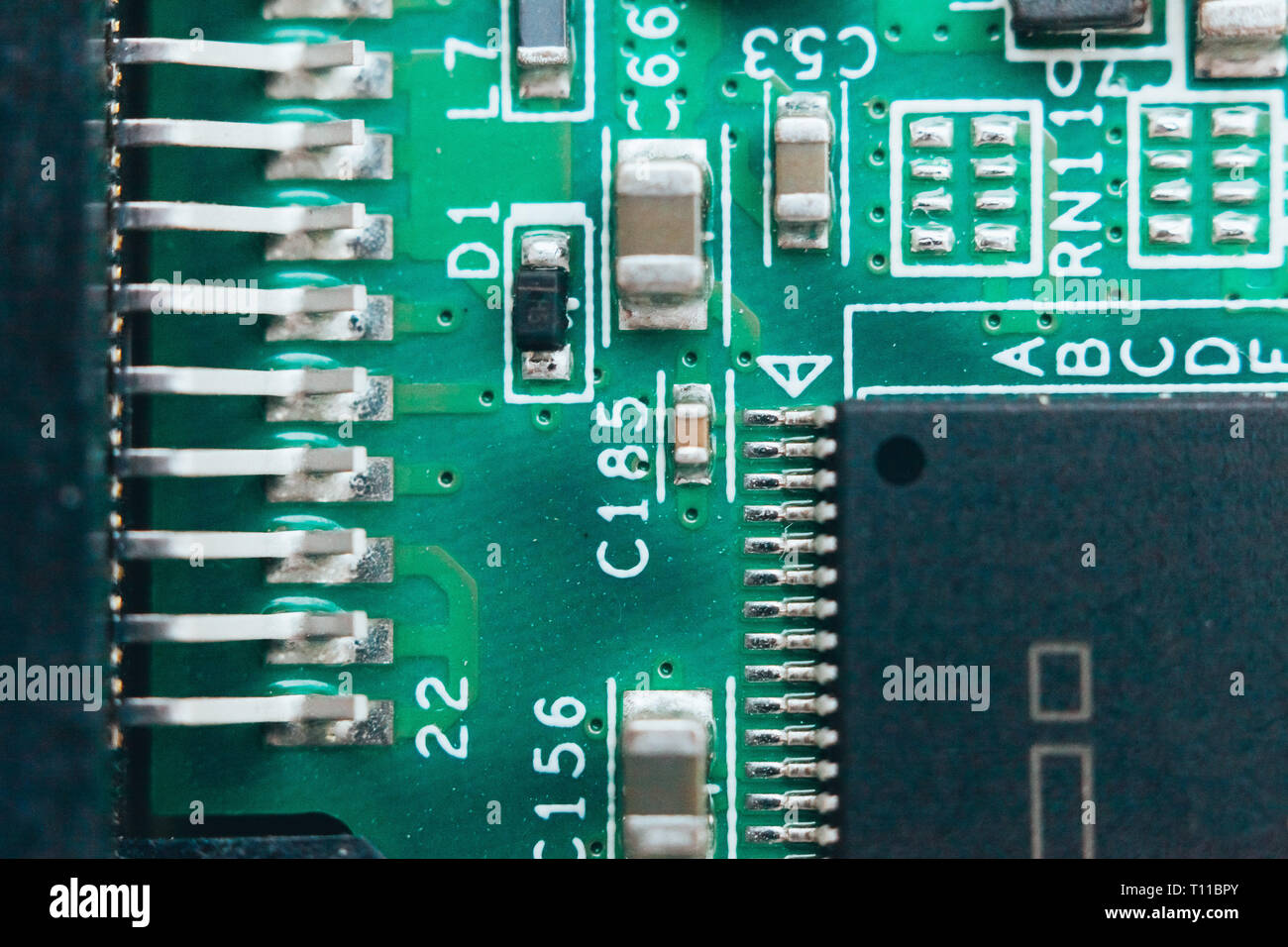 Circuit board repair. Electronic hardware modern technology ...