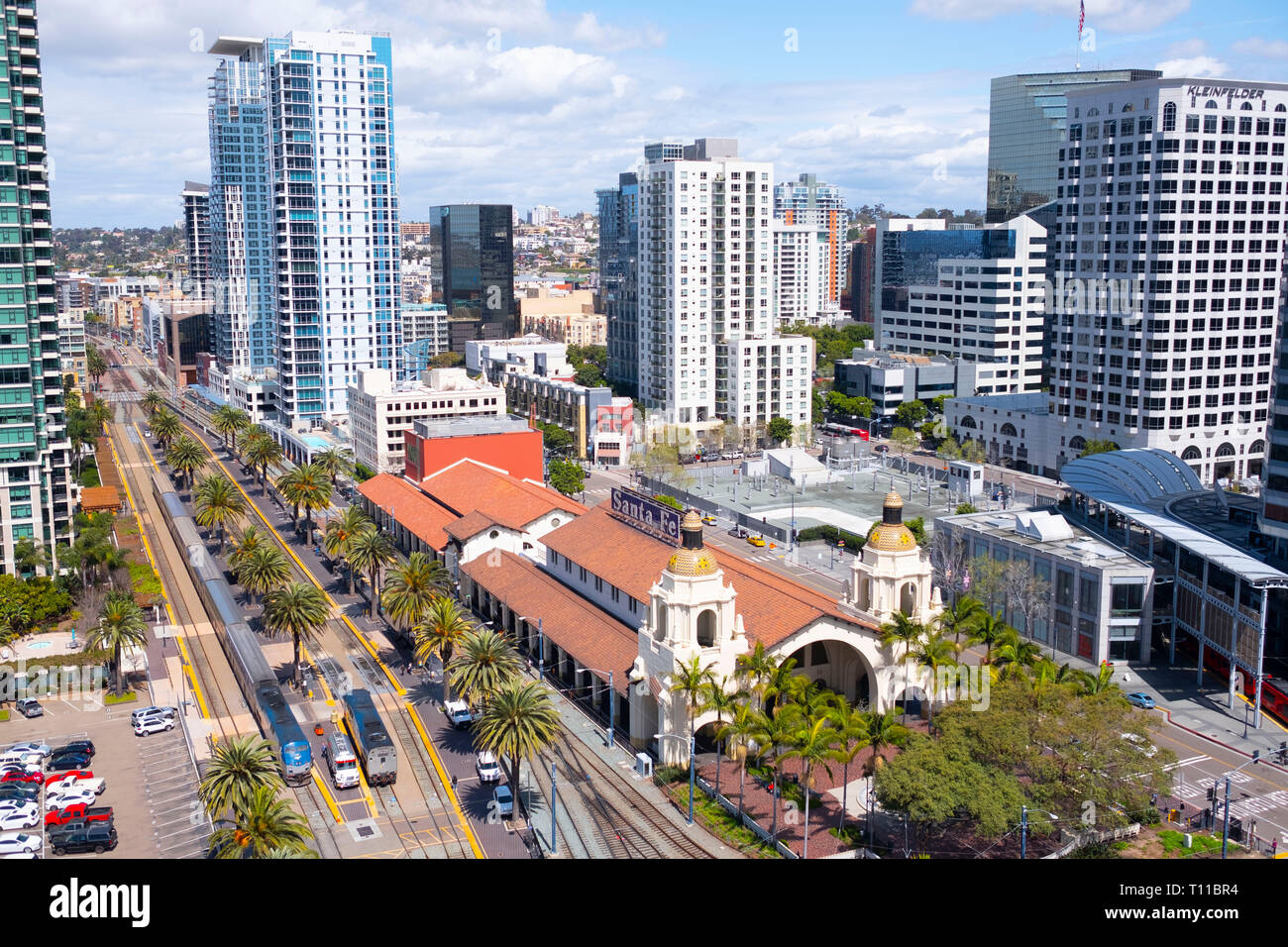 Daytime City Scape of downtown San Diego California Stock Photo - Alamy