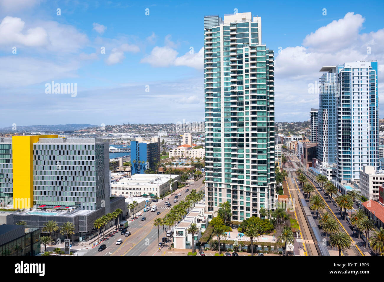 Daytime City Scape of downtown San Diego California Stock Photo - Alamy