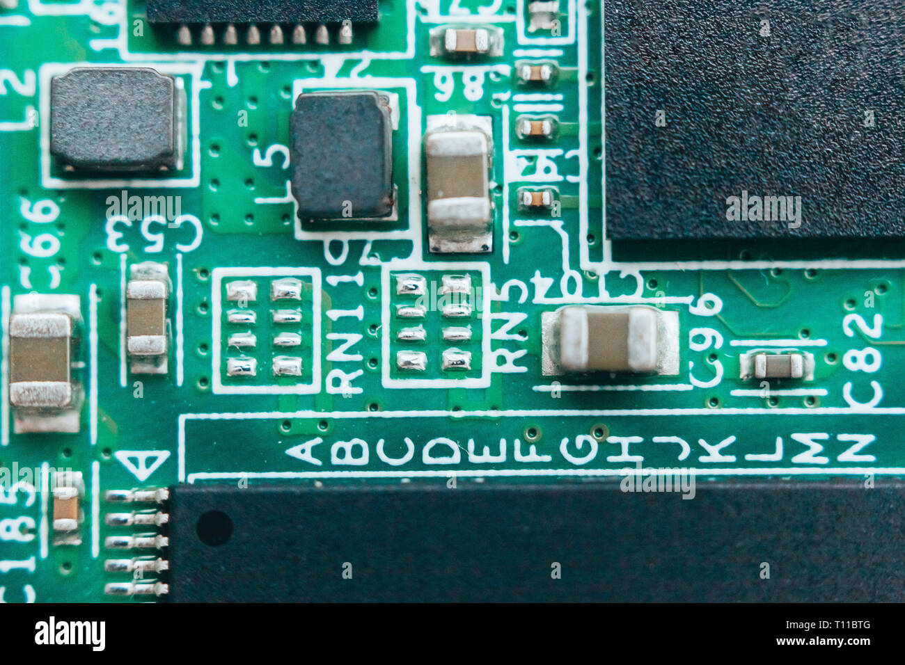 Circuit board repair. Electronic hardware modern technology ...