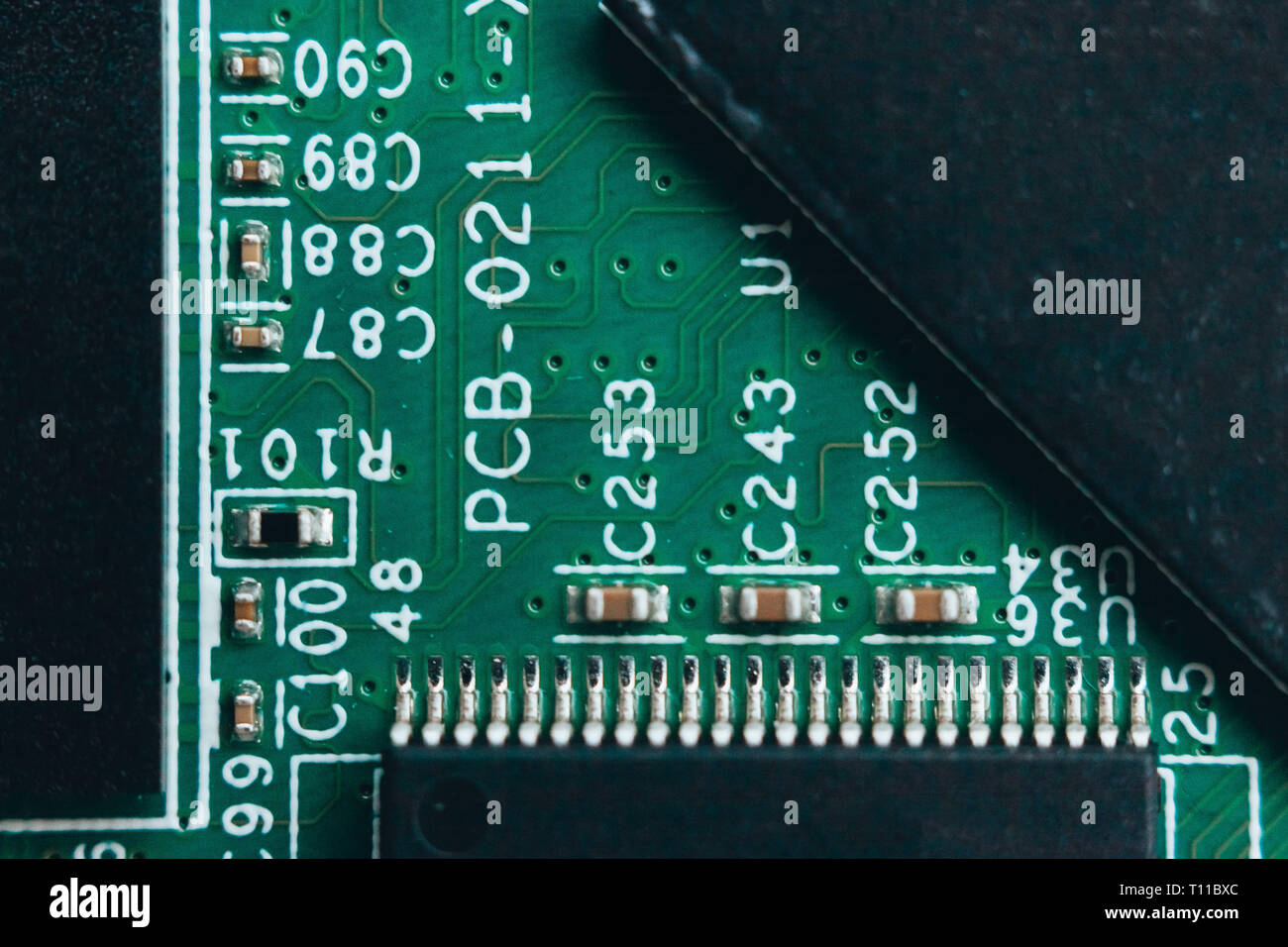 Circuit board repair. Electronic hardware modern technology ...