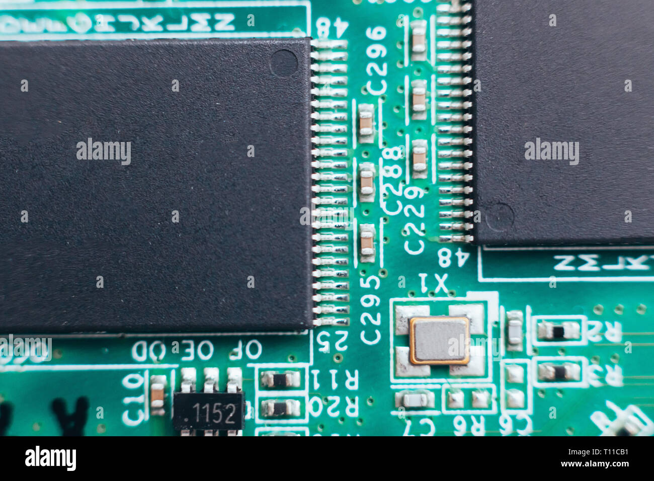 Circuit board repair. Electronic hardware modern technology ...