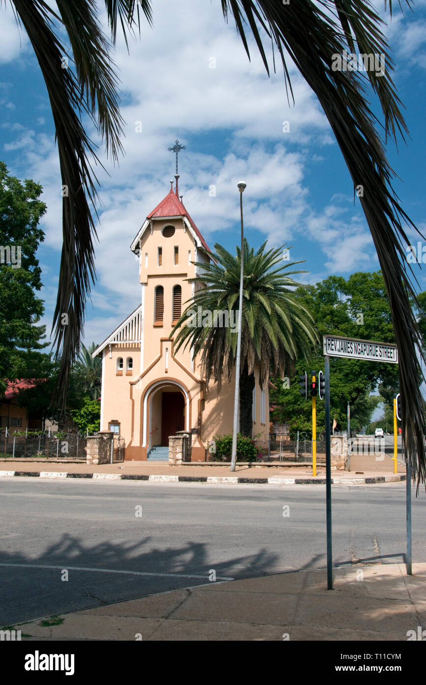 Saint Barbara’s Roman Catholic Church in Tsumeb, Oshikoto region ...