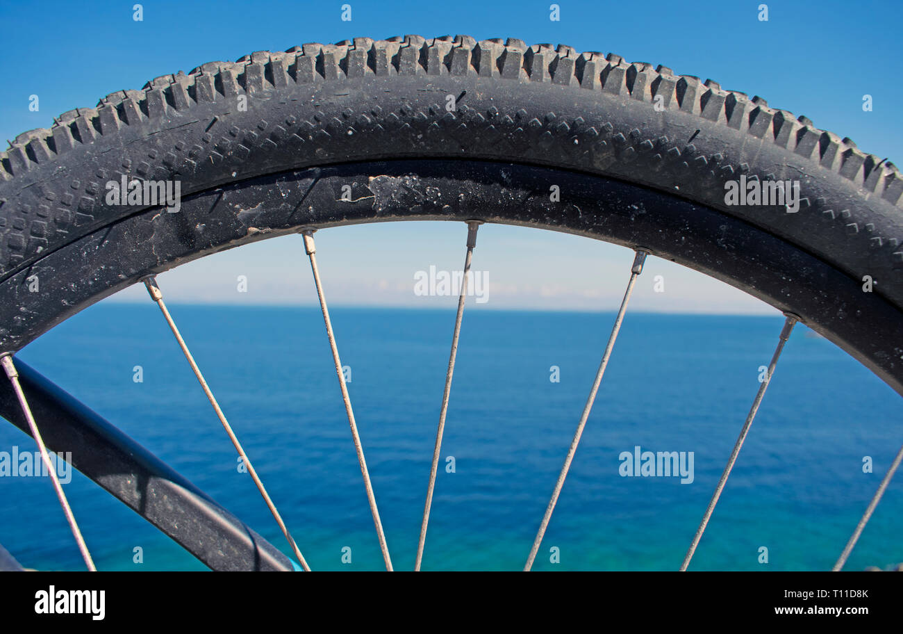 View through the tyre hi-res stock photography and images - Alamy