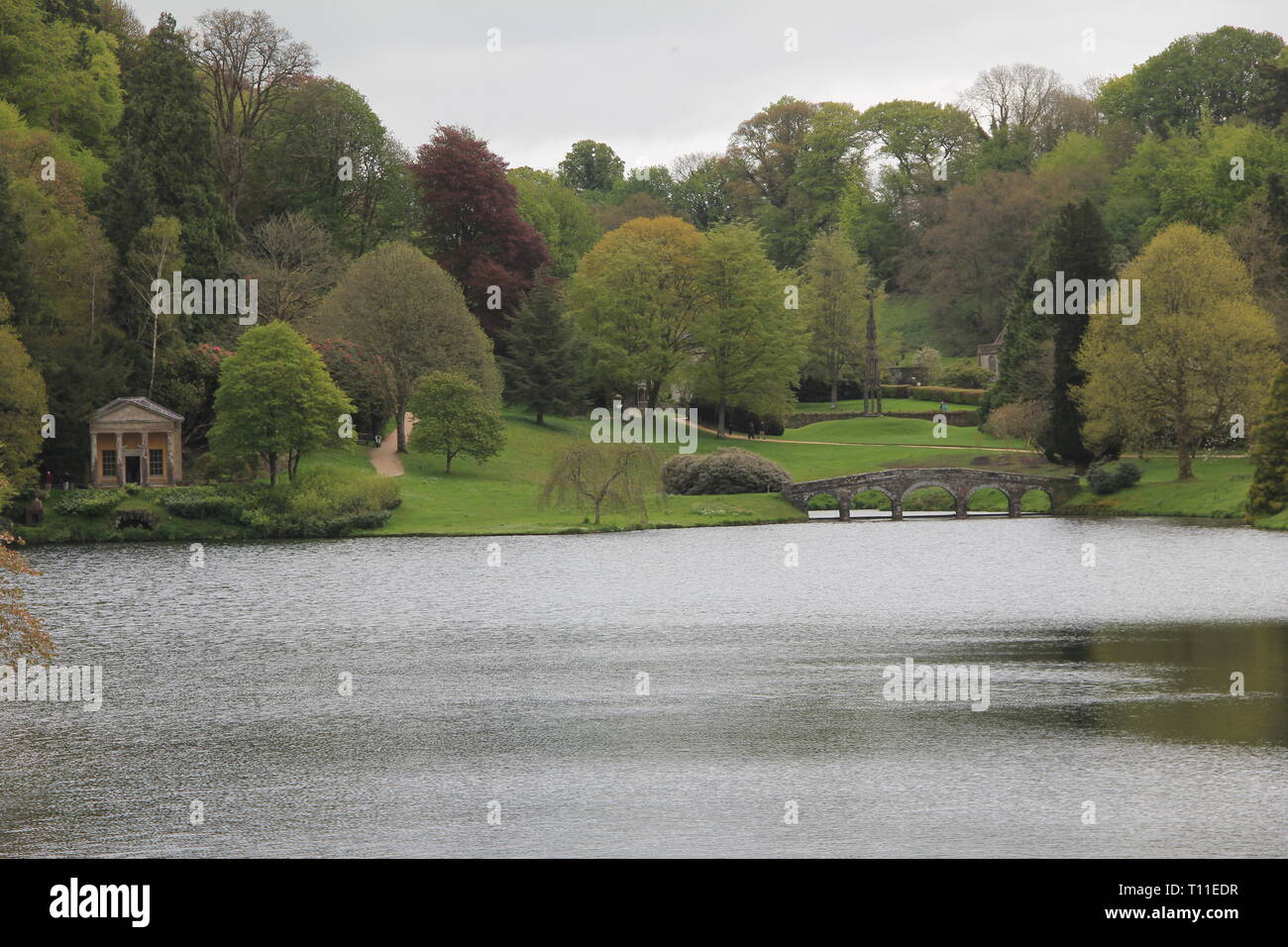 Stourhead village hi-res stock photography and images - Alamy