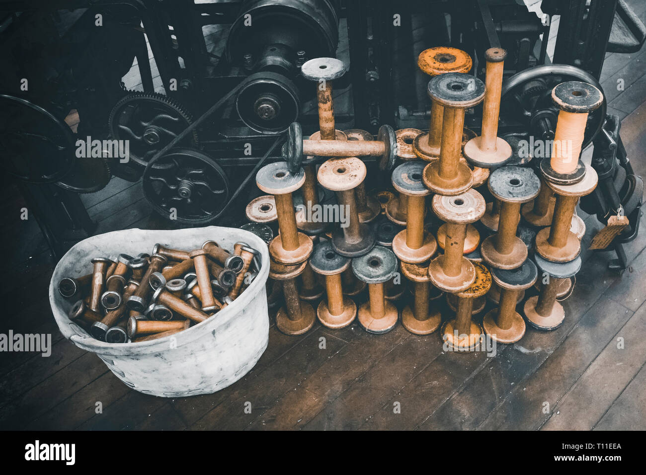 Steam Powered Textile Mill England High Resolution Stock Photography ...