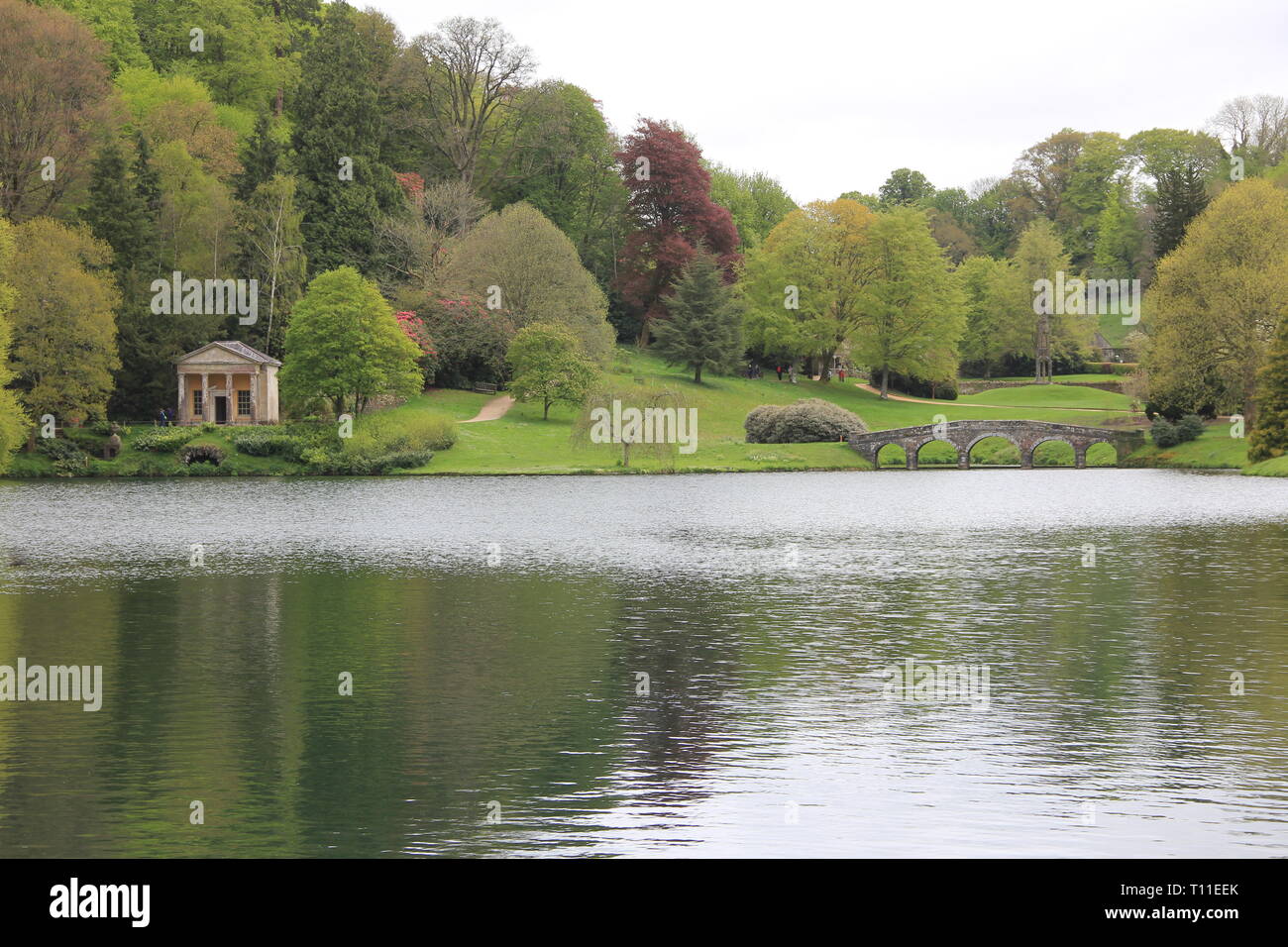 Palladian mansion stourhead hi-res stock photography and images - Alamy