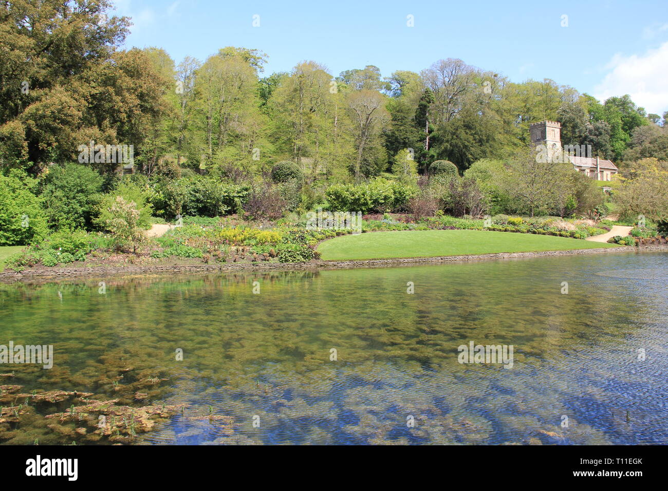 Palladian mansion stourhead hi-res stock photography and images - Alamy