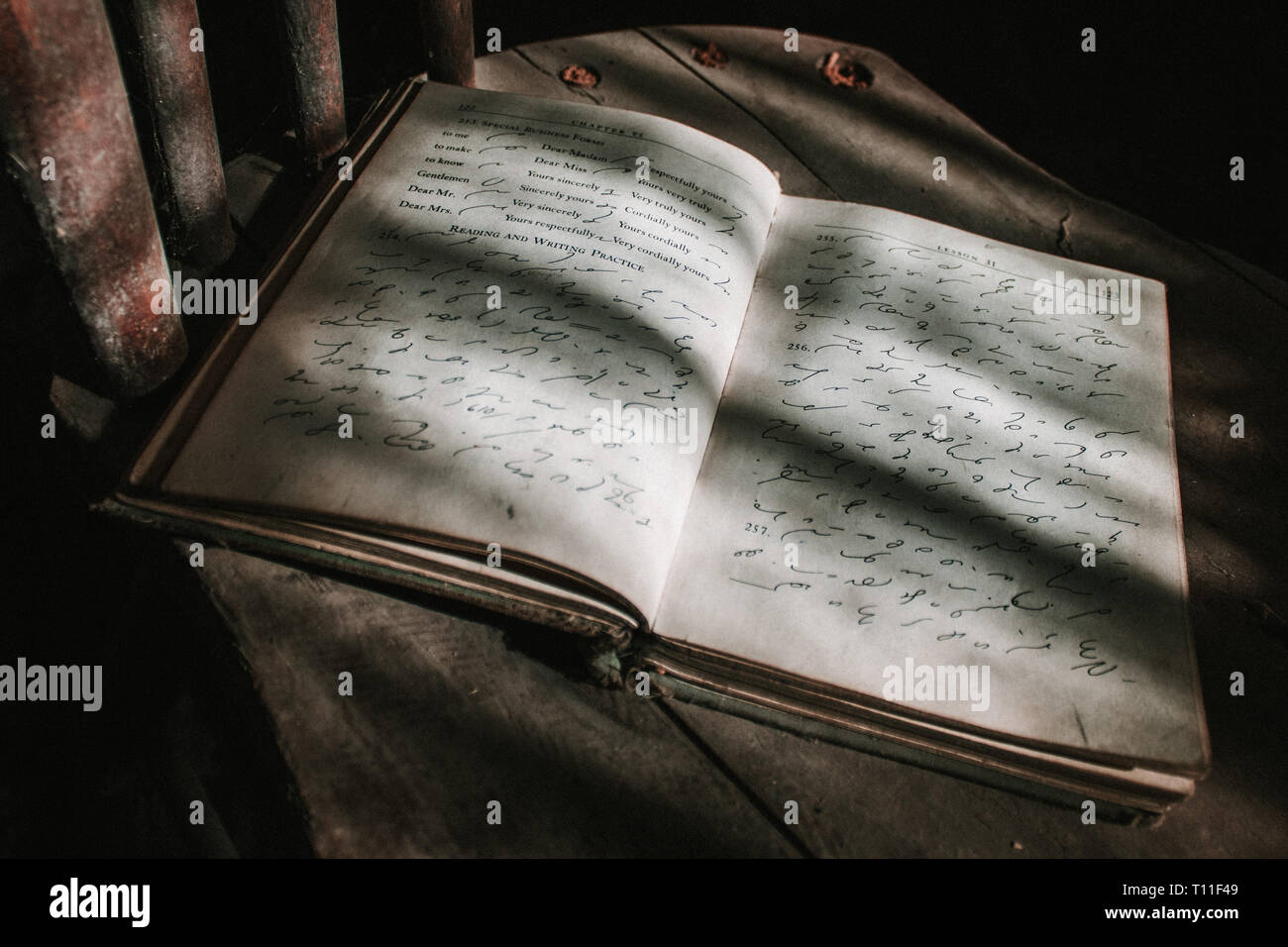 Abandoned textbook hi-res stock photography and images - Alamy