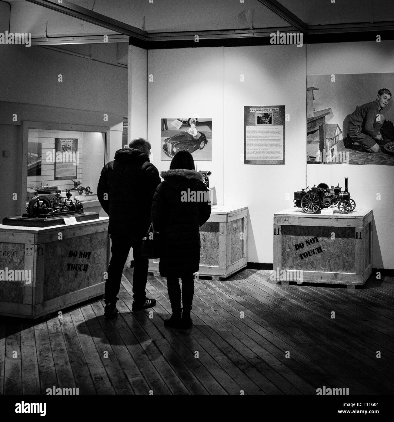 Models on display at Bradford Industrial Museum, West Yorkshire ...