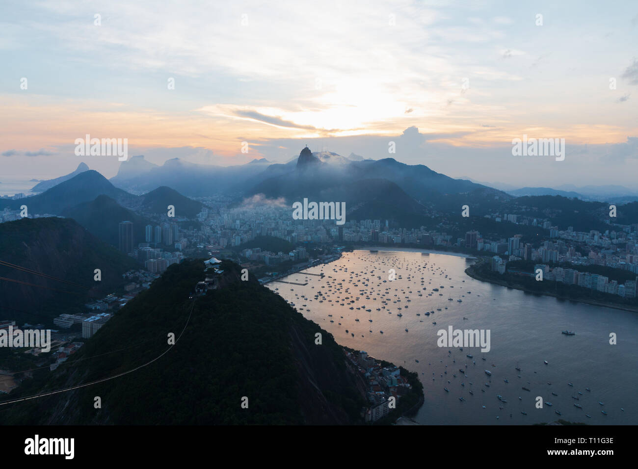 Rio de janeiro aerial hi-res stock photography and images - Alamy
