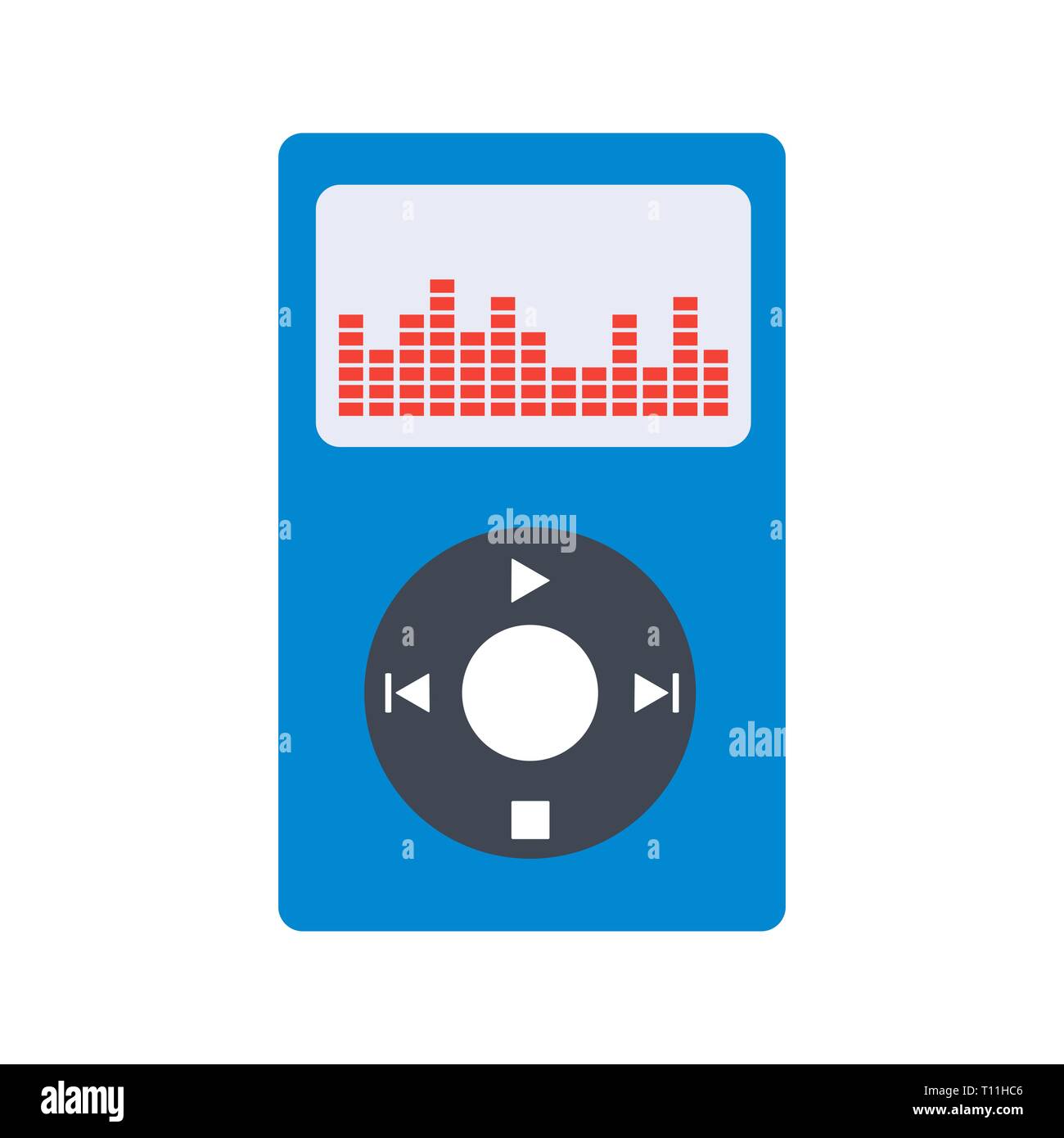 Illustration Music Player Icon Stock Photo - Alamy