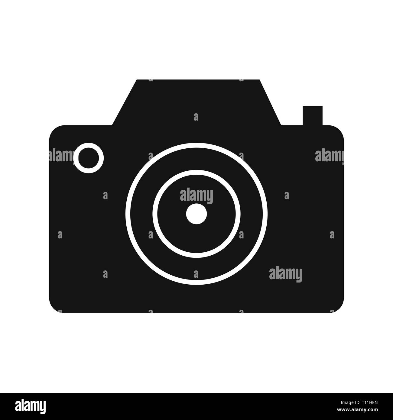 Illustration Camera Icon Stock Photo - Alamy