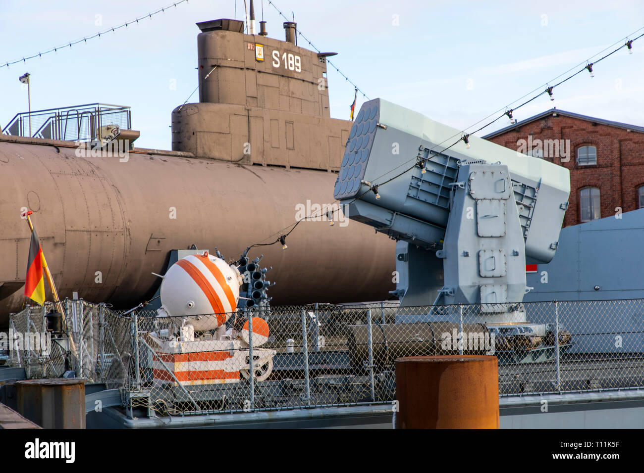 Wilhelmshaven, German Navy Museum, on the south beach, history of the ...