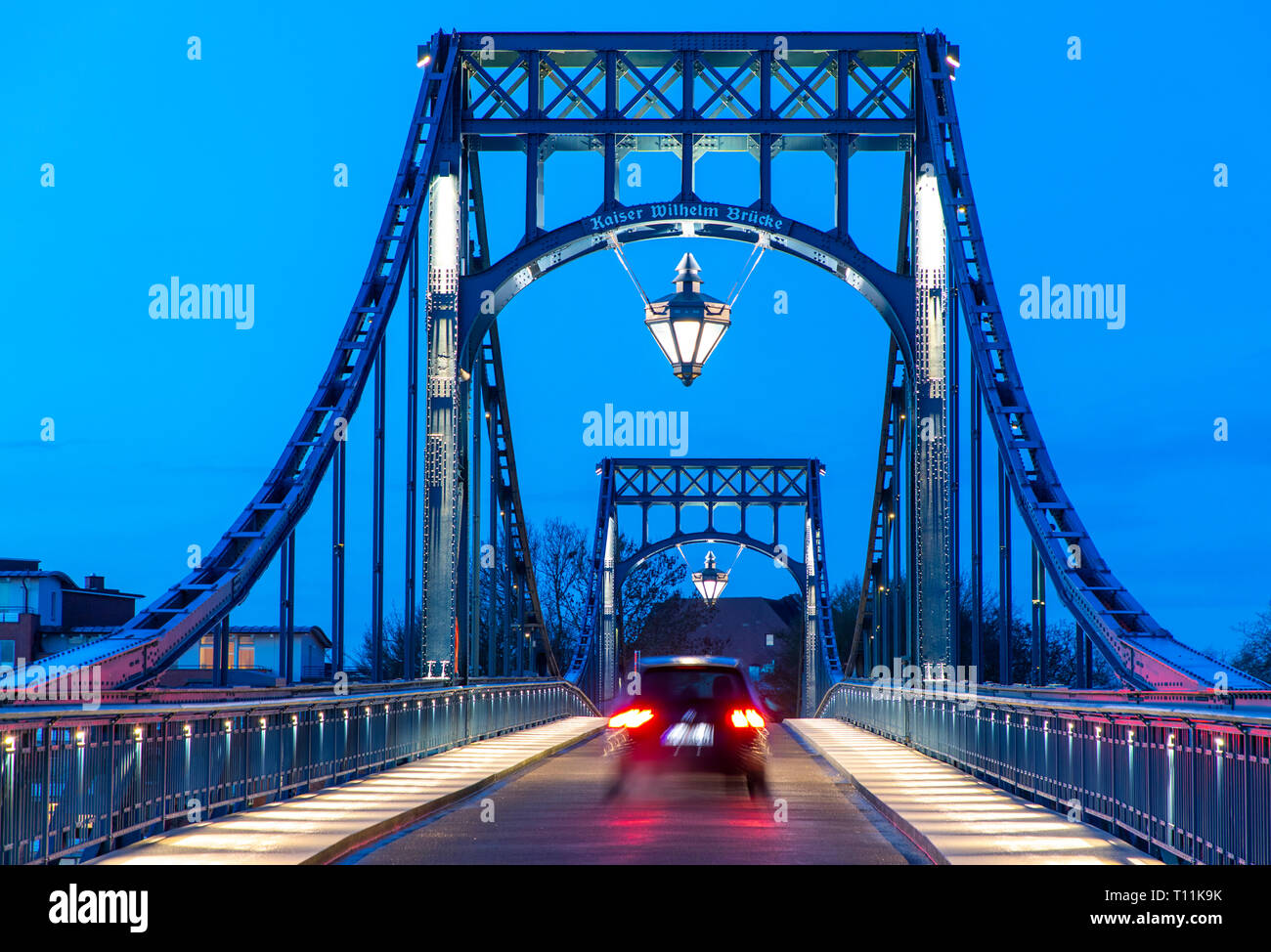 Kaiser Wilhelm Bridge Wilhelmshaven High Resolution Stock Photography ...
