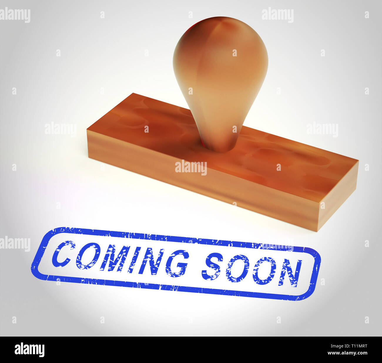 Coming soon stamp hi-res stock photography and images - Alamy