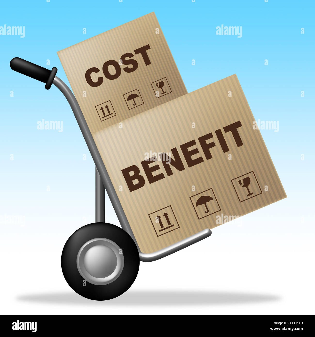 Benefit Versus Cost Product Means Value Gained Over Money Spent ...