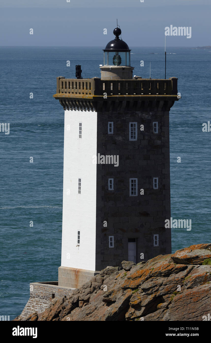 Le Conquet Lighthouse, Finisterre, Brittany, France Stock Photo - Alamy