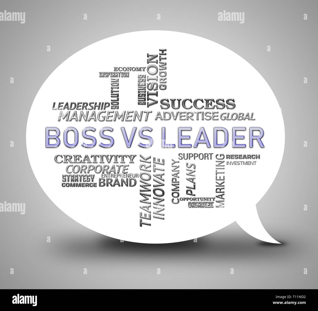Boss Vs Leader Words Mean Leading A Team Better Than Managing ...