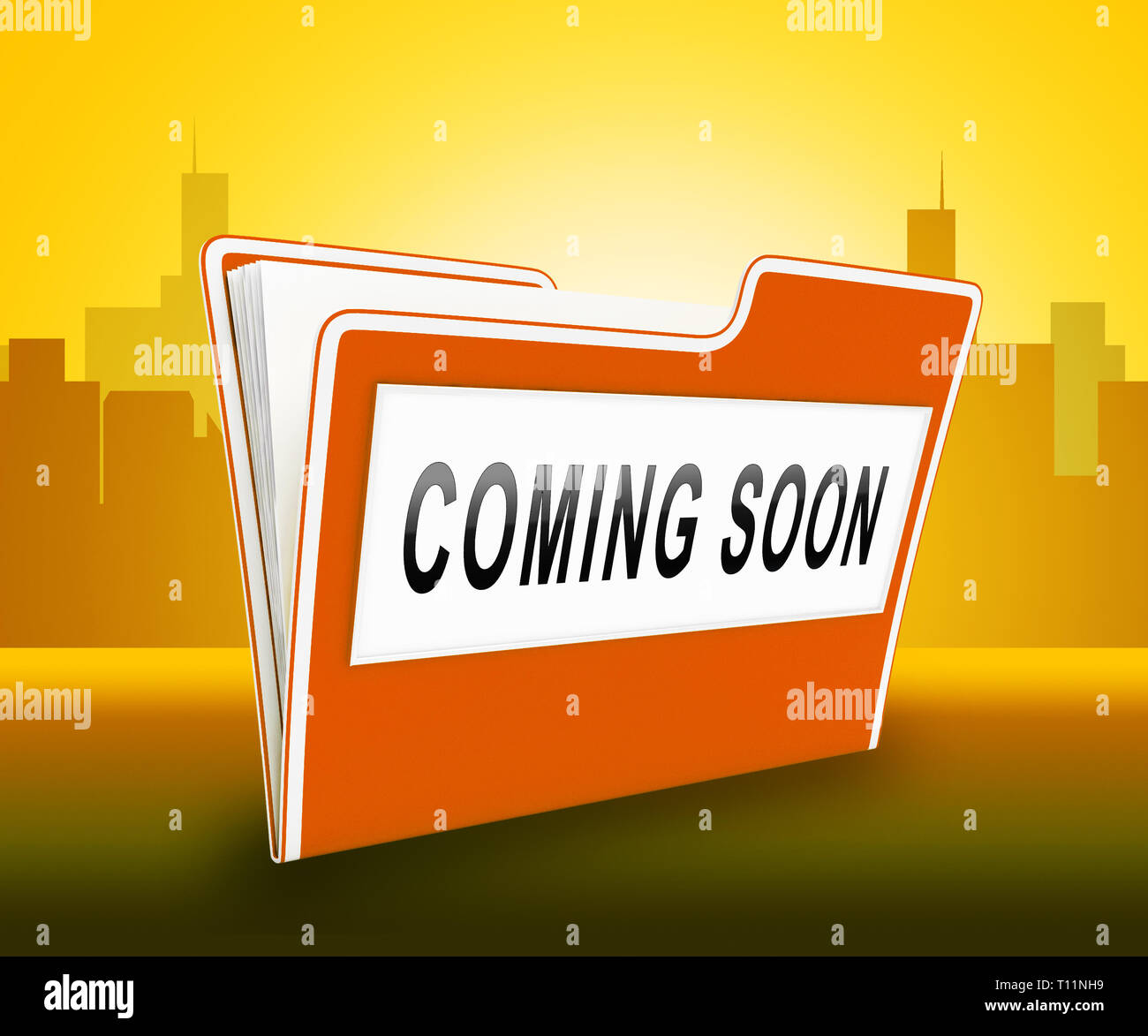 Coming Soon Folder Shows Upcoming Real Estate Property Available ...